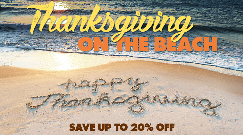 Happy Thanksgiving Beach