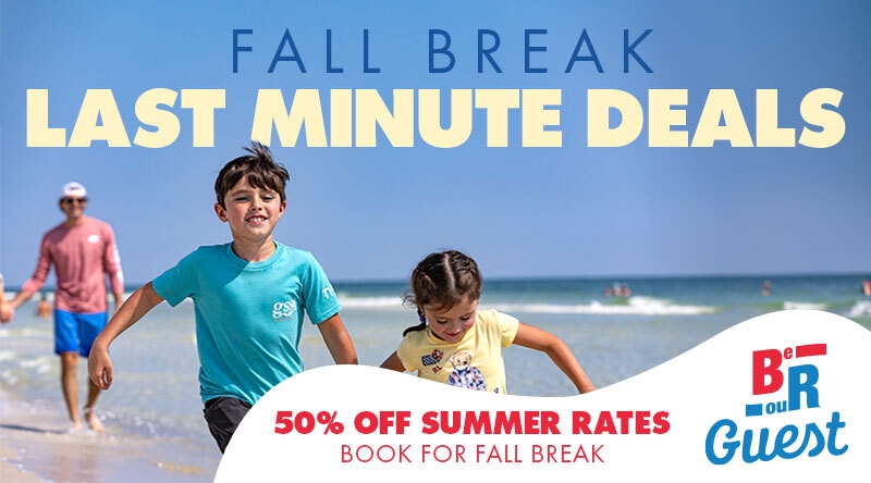 Fall Break Getaway For 50% Off Summer Rates!